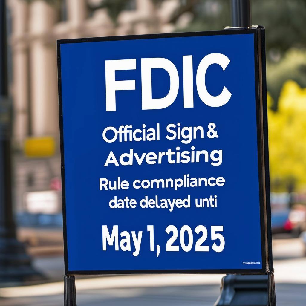 FDIC Signage Rule Delayed FDIC Signage Rule Delayed